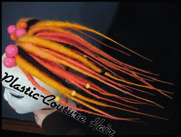 Rainbow,Purple,Blue & Orange/Pink Dreads For Sale! - Hair Extensions Forum