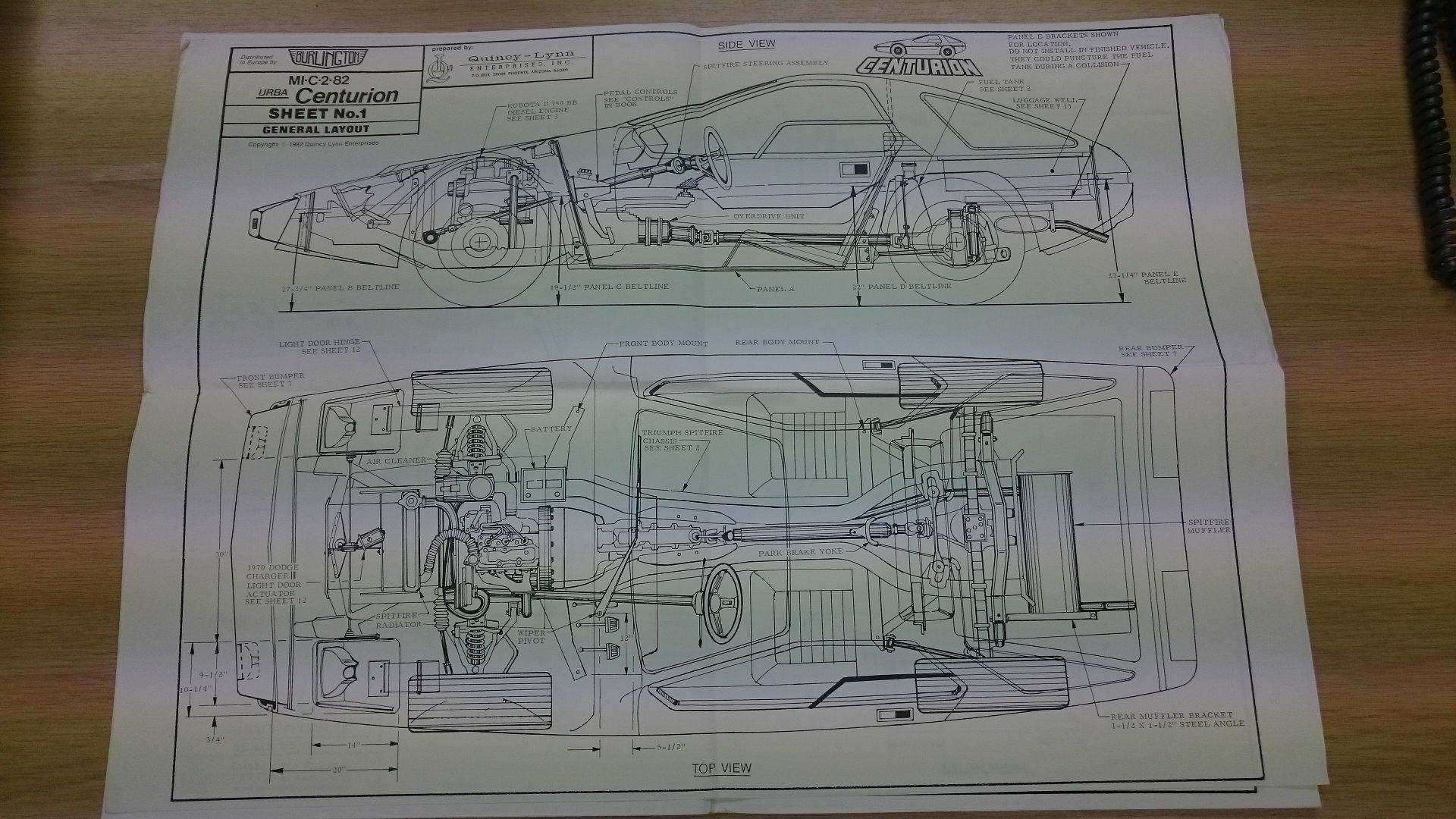 The Urba Centurion, 128mpg sports car! From 1981 - AutoShite - Autoshite