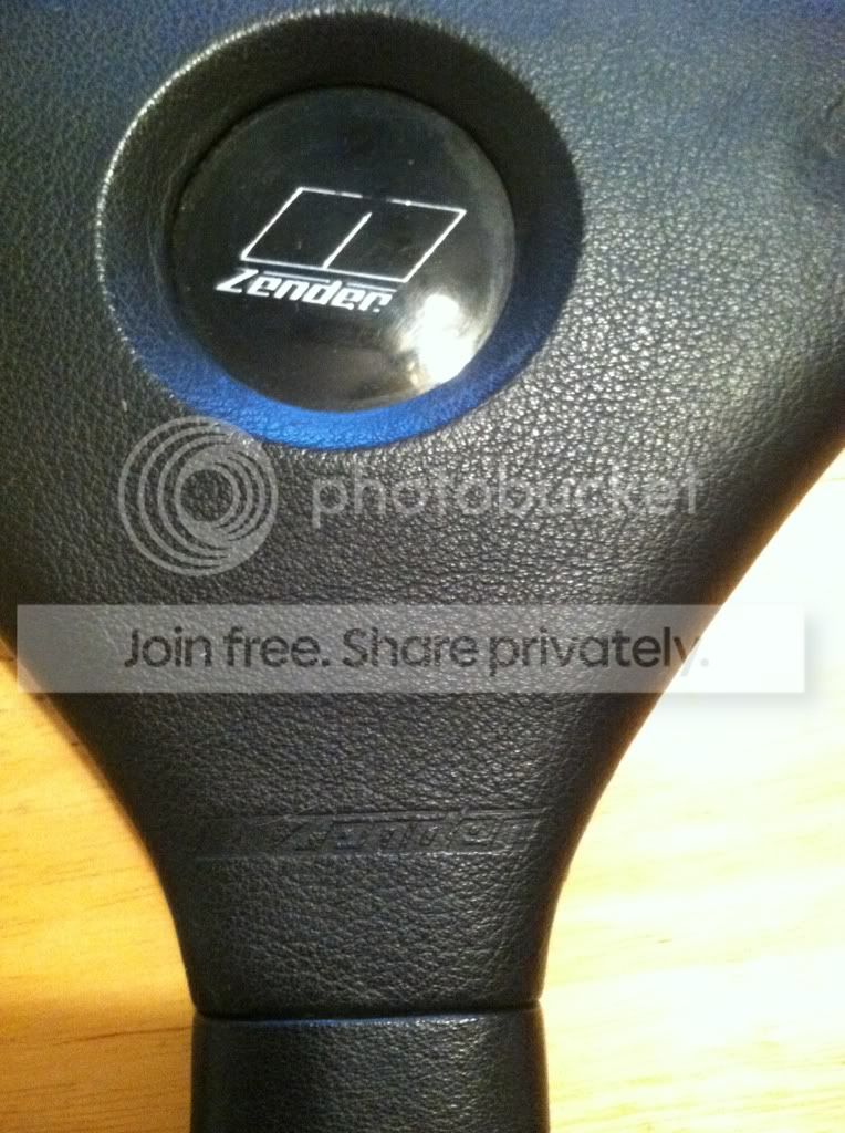 F.S.- Rare Wood Zender/Nardi 3-Spoke Steering Wheel | VW Vortex ...