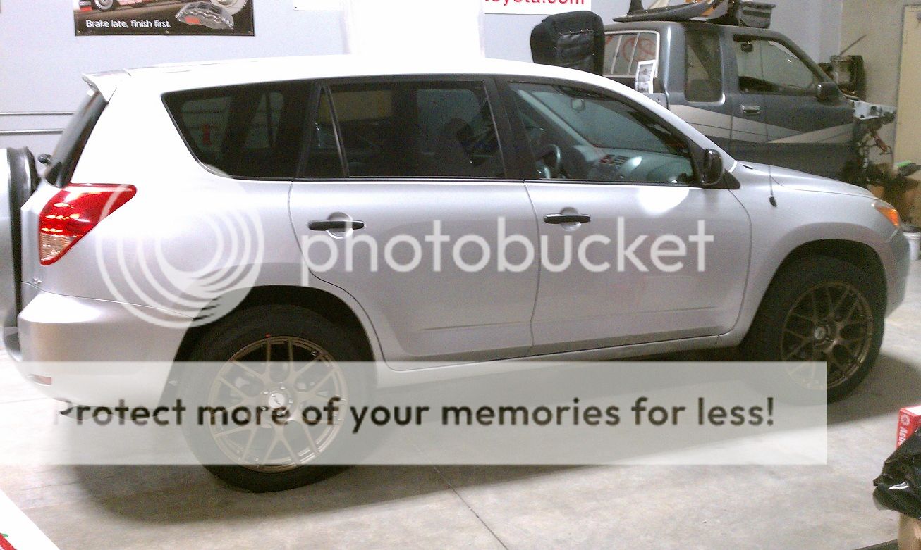 Just got a '08 Rav4, new wheels on the way! Let the modifications begin ...