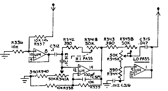 Amek 2500 filter schematics? | GroupDIY Audio Forum