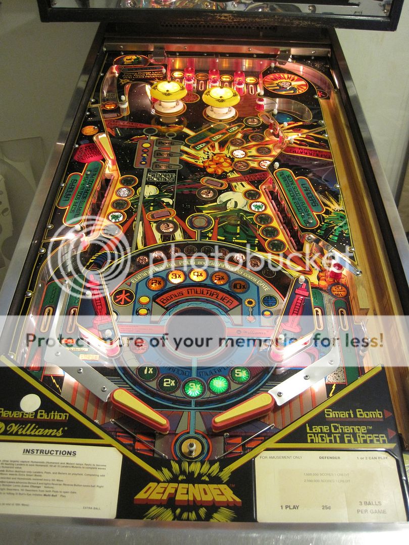SOLD Williams Defender Pinball Machine! SOLD • MAACA.org