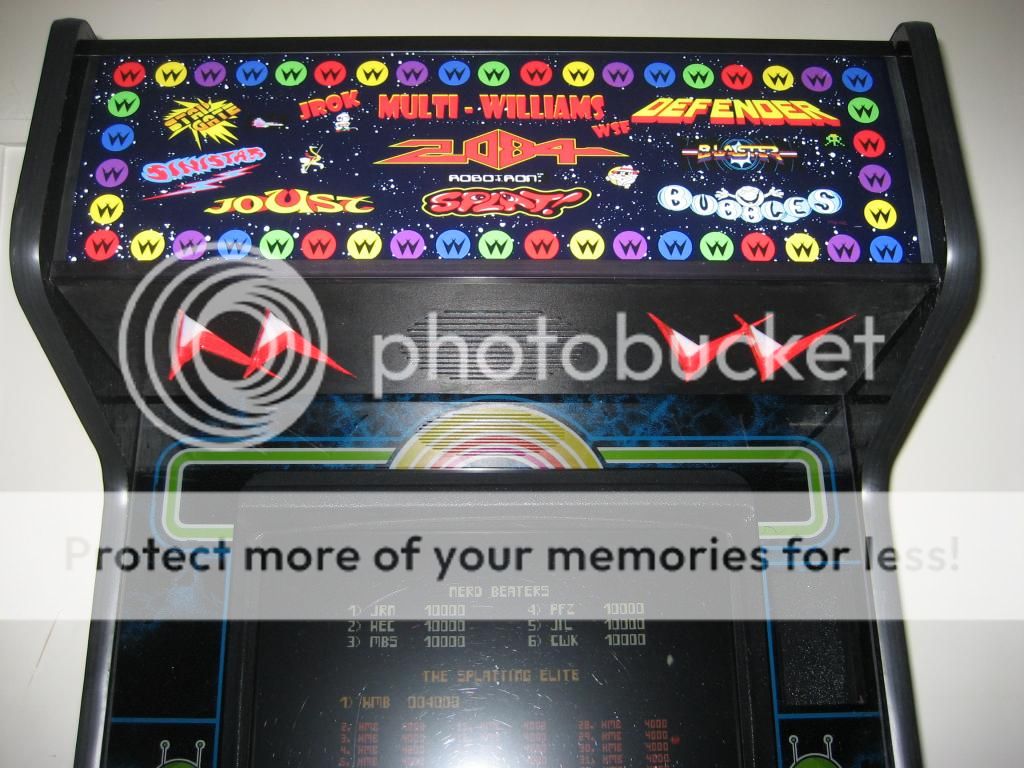 FS Parts: - Multi Williams smaller Cabinet CPO & Marquee | Museum of ...