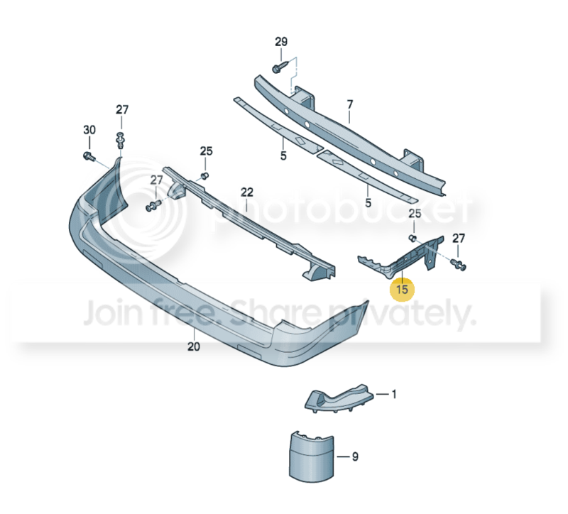 Rear bumper mounts | VW T4 Forum - VW T5 Forum