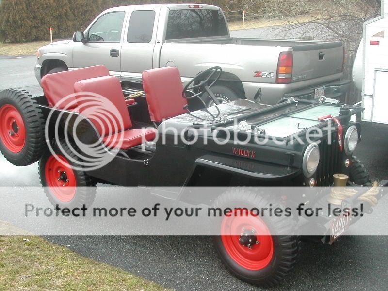 New photos of my new rear seat - The CJ2A Page Forums