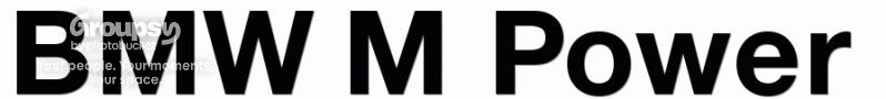Whos good with photoshop? Anyone do something with this BMW M Power logo?