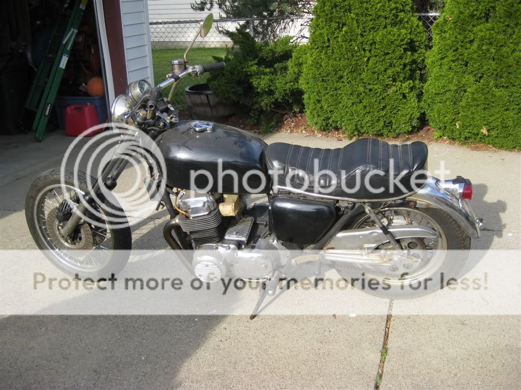 The Cop Bike - (SOHC 750) CB750 Honda Chopper, Bobber, and Cafe Racer ...