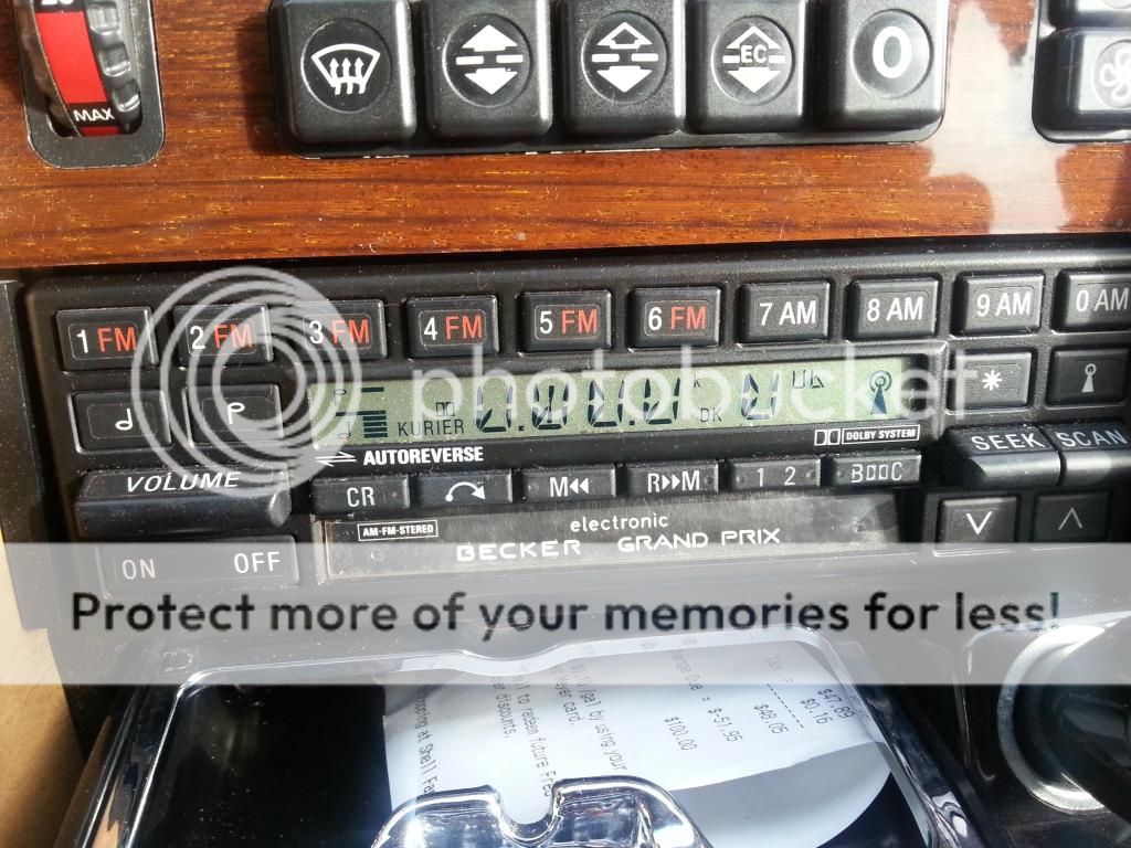 Becker Grand Prix toast in my 89 300SE??? | Mercedes-Benz Forum