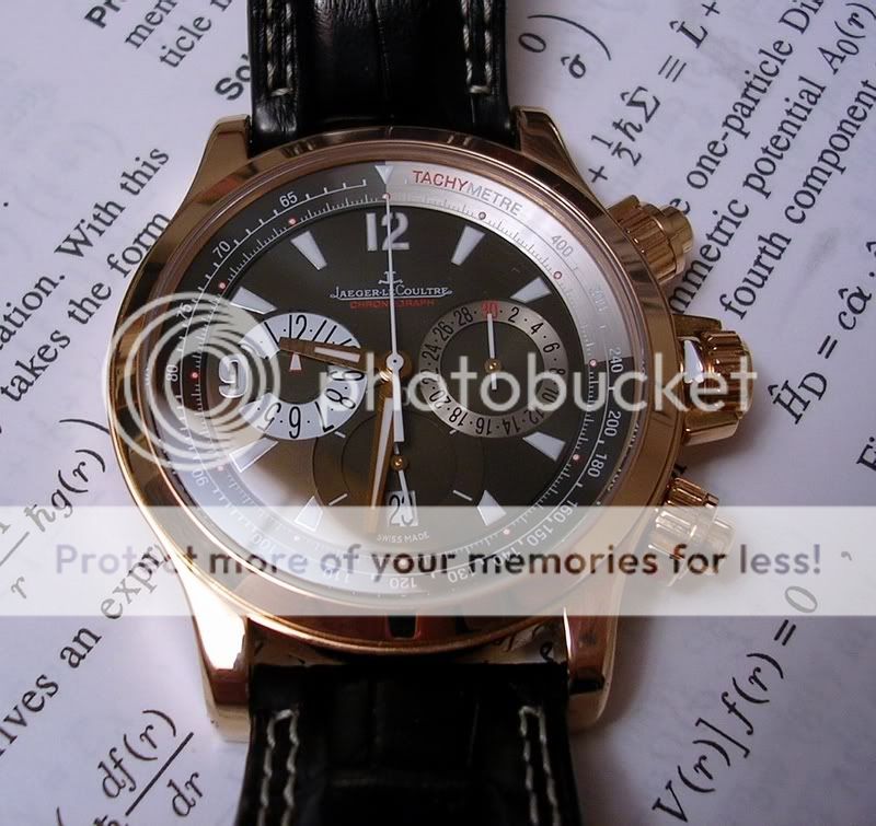 JLC - Some pictures of my RG Master Compressor Chronograph