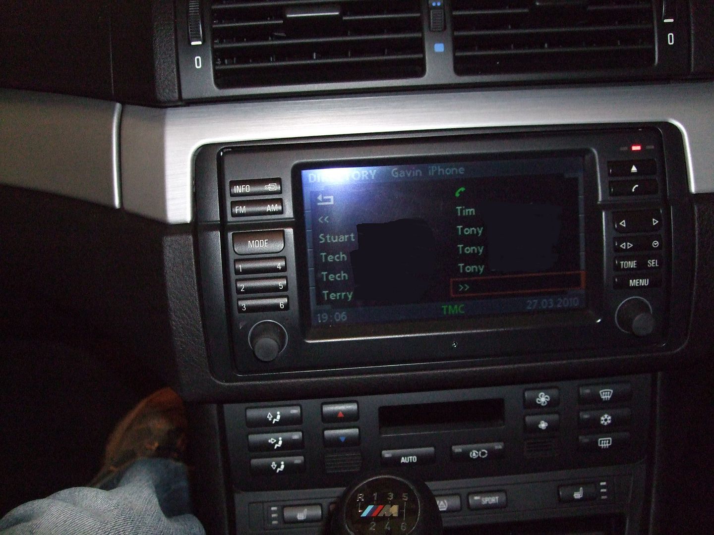 iPhone with E46 Factory Bluetooth, pictorial fitting guide | The M3cutters