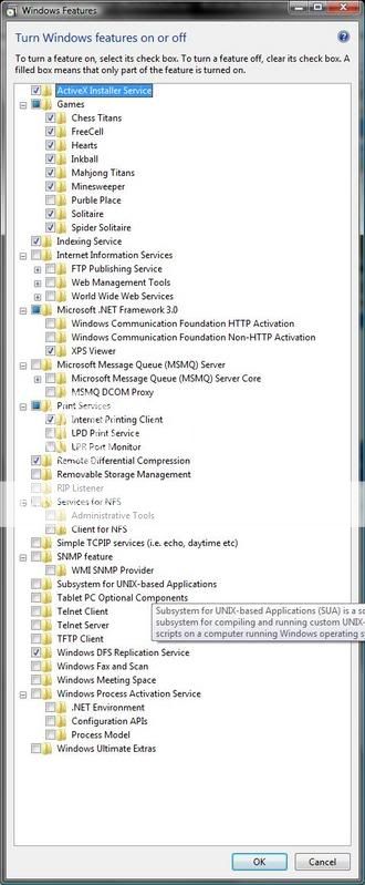 [RC2] Programs and Features > Windows Features - The Fast Ring (Insider ...