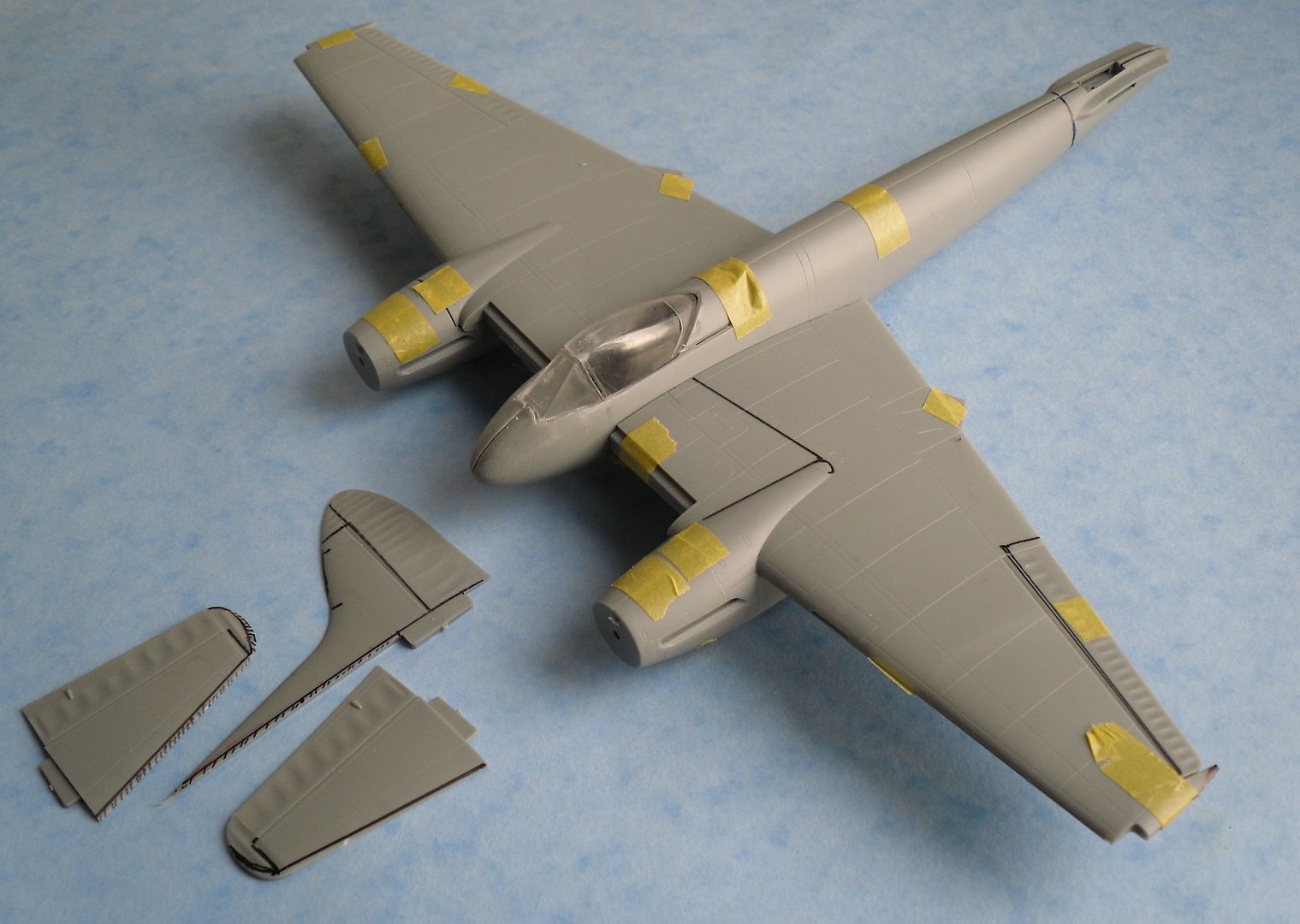 A DH Hornet Fix-ation - Page 2 - Work in Progress - Aircraft ...