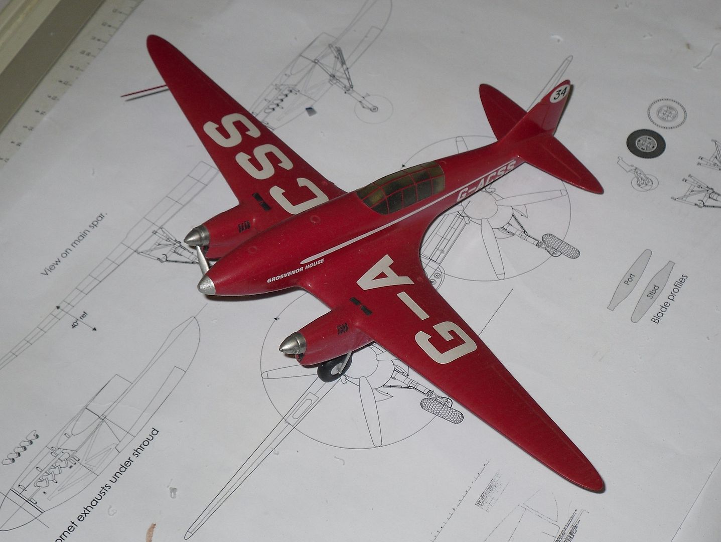 A DH Hornet Fix-ation - Page 7 - Work in Progress - Aircraft ...