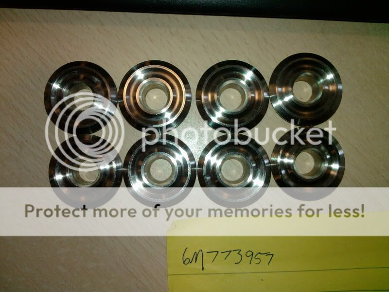 FS: Titanium Valve Spring Retainers, 7mm 8v | VW Vortex - Volkswagen Forum