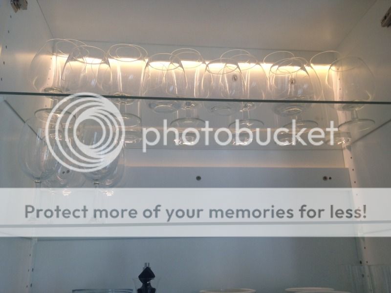 Led-strip på trekantslist i tak | Byggahus.se