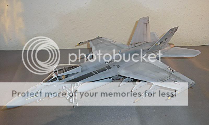 My latest weathered F-18 "upgradeing my skills" attempt. - FineScale ...