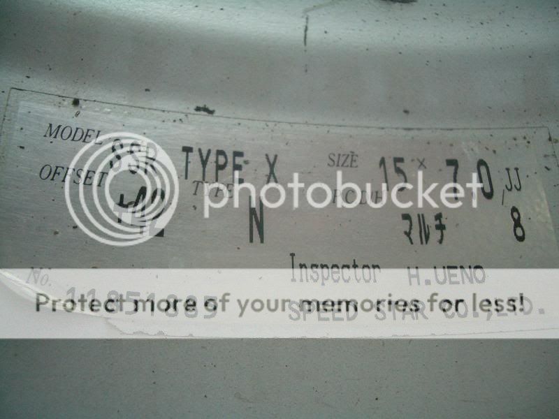 15x7 SSR Type-X Rims - 4x100 & 4x114.3 - JDM and Real | Accord V6 Forum