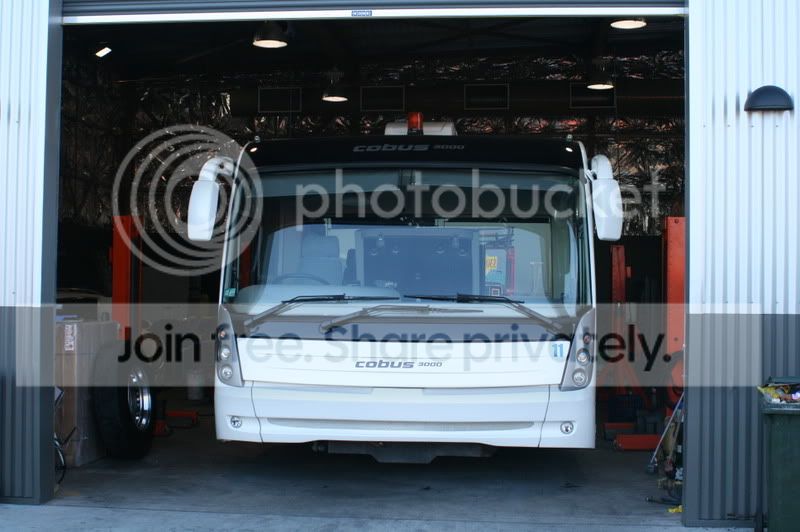 Carbridge new Caetano Cobus Apron bus