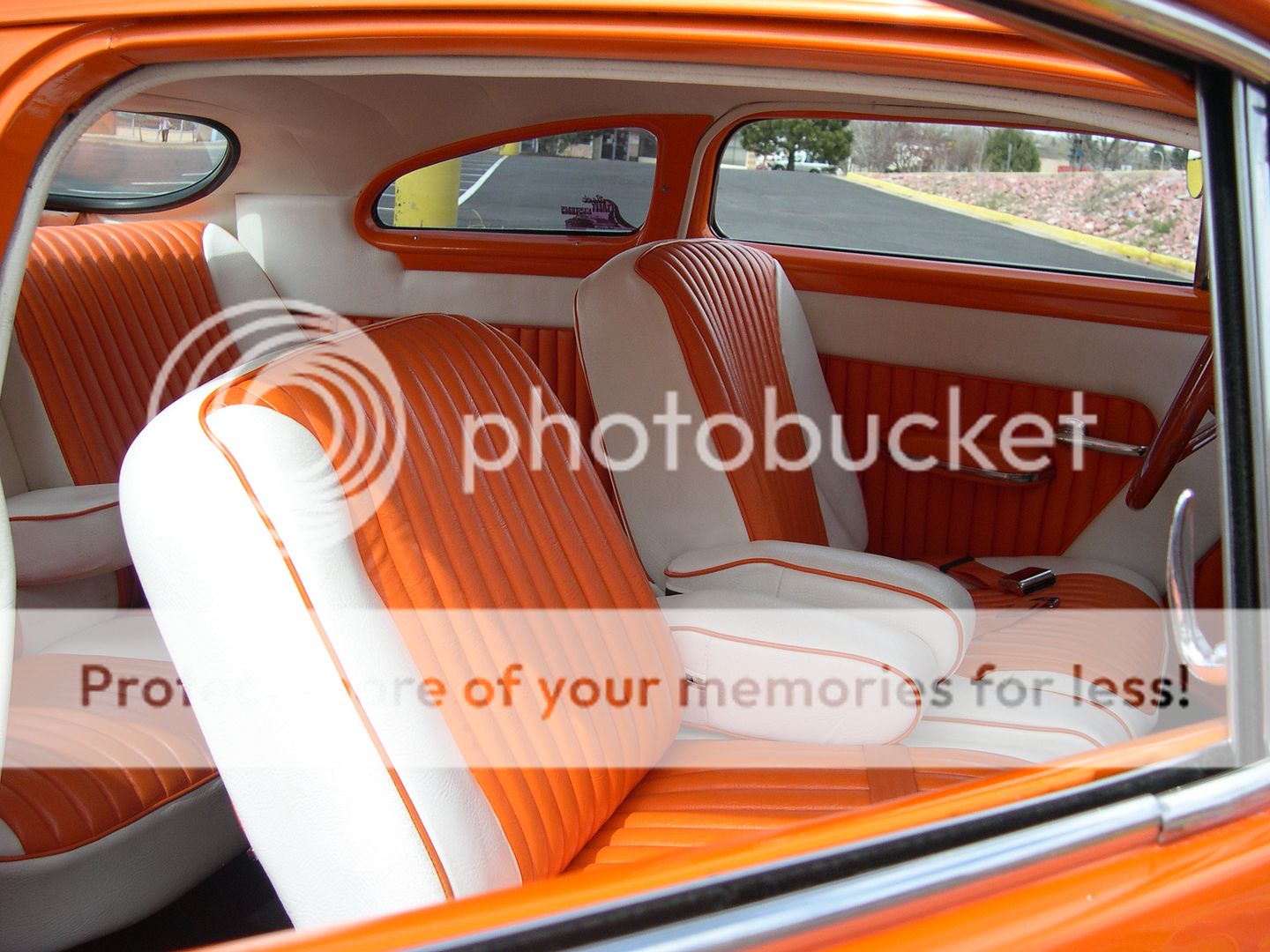 Customs - Interior color on an orange custom??? | The H.A.M.B.