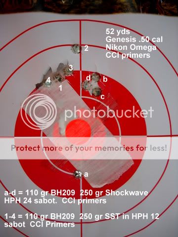 Genesis shooting 110 grains Blackhorn 209 | Modern Muzzleloader ...