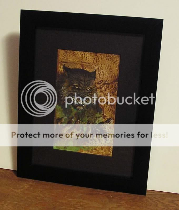 Original Mego Mad Monster Wolfman artwork by Morrow up for grabs!