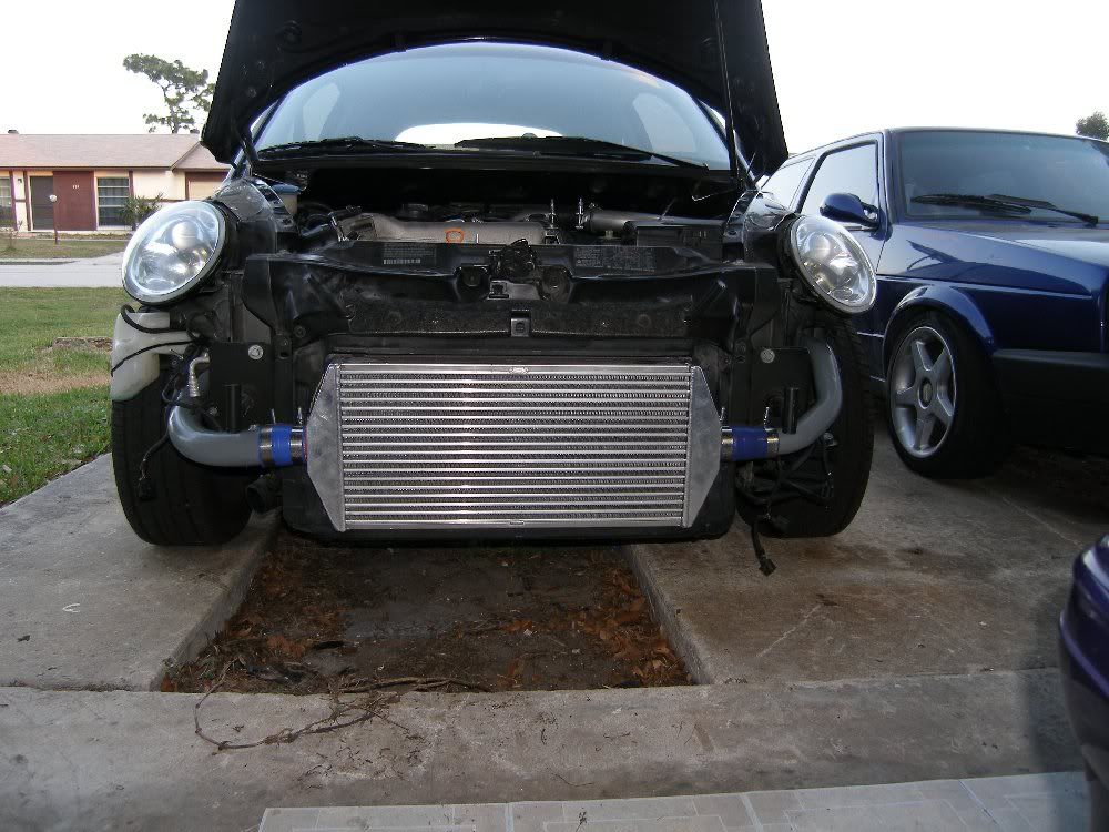 NEW BEETLE PERFORMANCE- FRONT MOUNT INTERCOOLER AND EXHAUST | VW Vortex ...