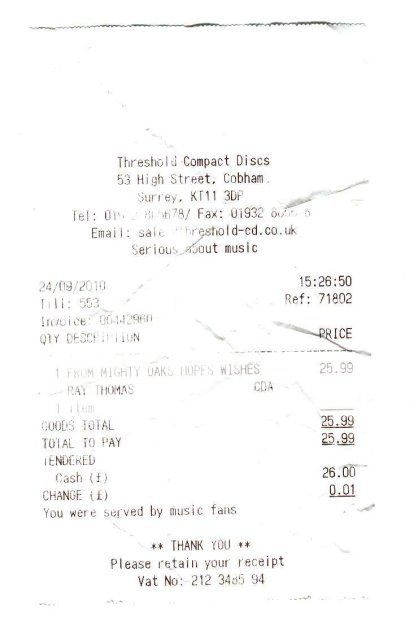 Post a Record Store Receipt | Page 2 | Steve Hoffman Music Forums