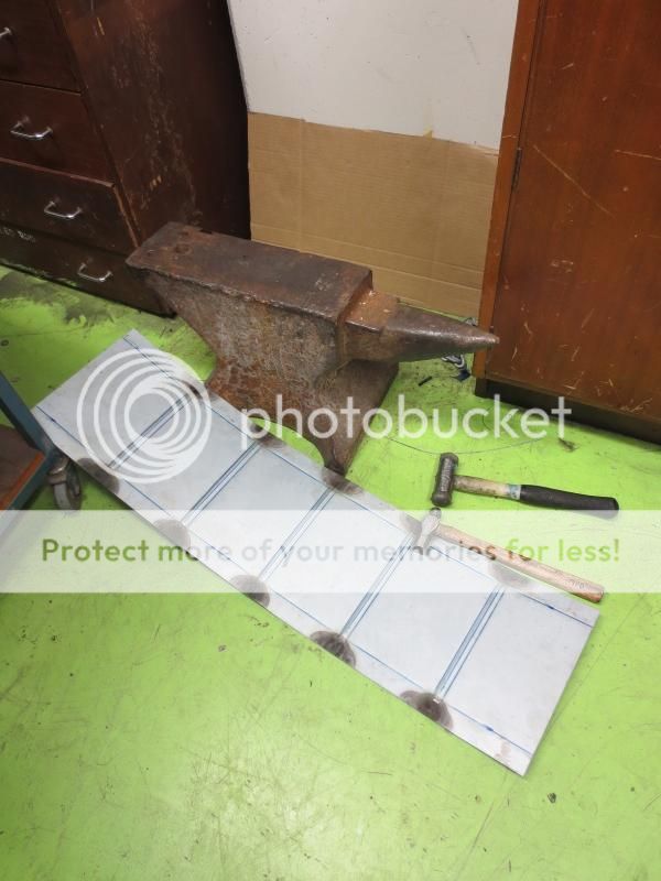 'swaging' panel steel with simple tools - Tech Articles - oldschool.co.nz