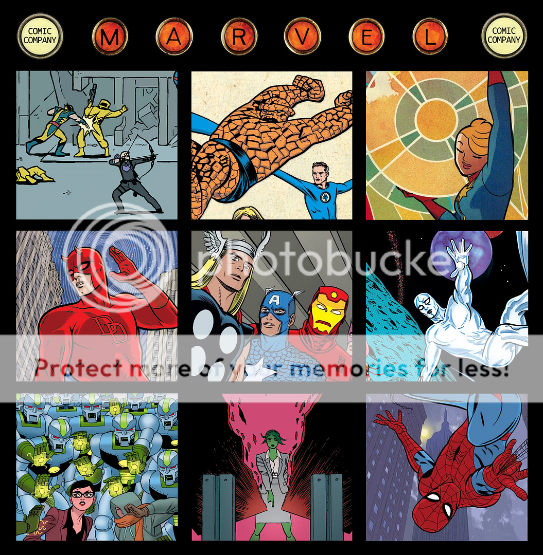 Fan Art: Marvel Comics & Rock Album Mash-Ups Part 1