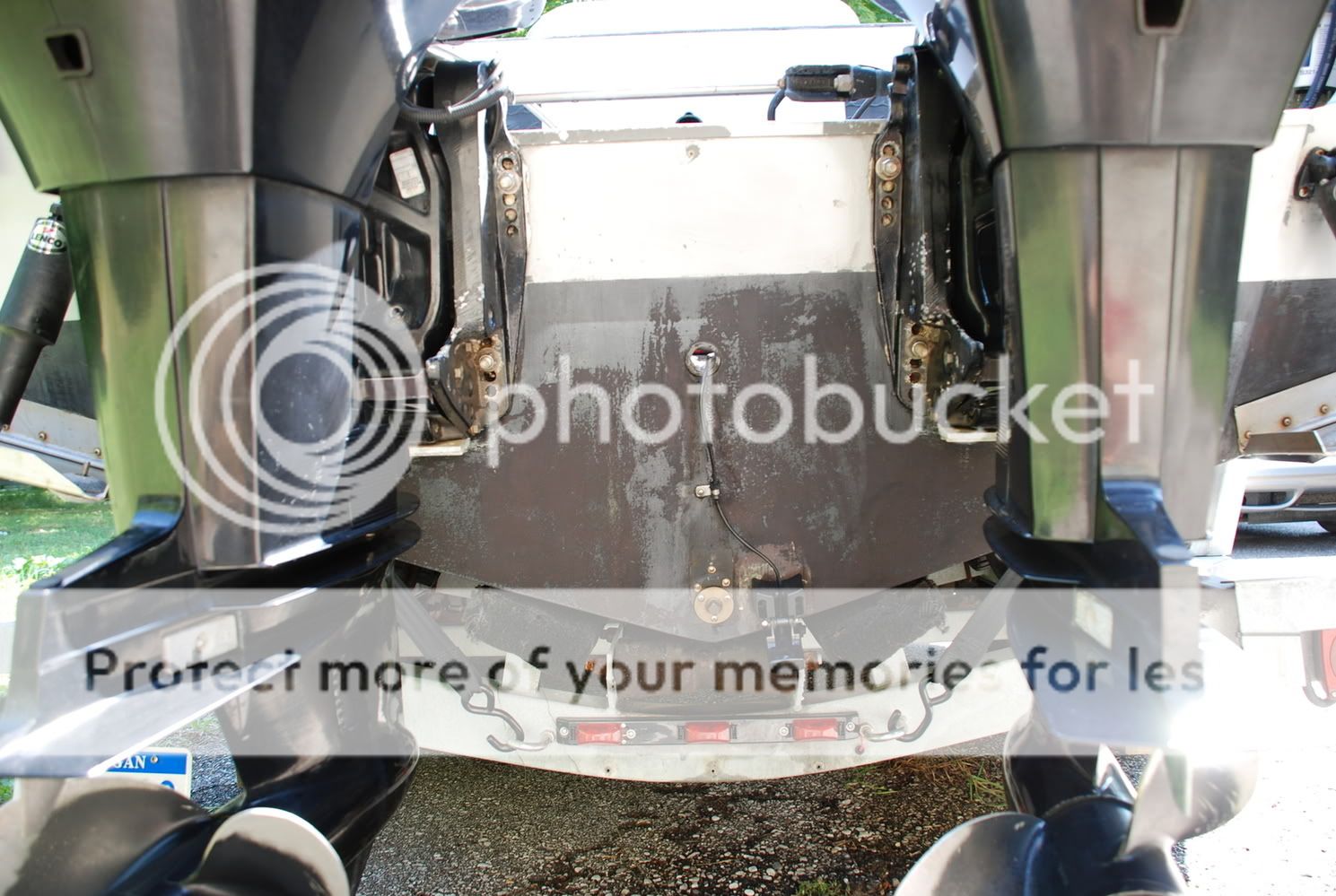 Installing Permanent Drain Hole At Transom to Drain Water From Foam ...