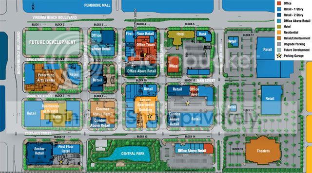 Va. Beach Town Center project 2 - Virginia Beach - UrbanPlanet.org