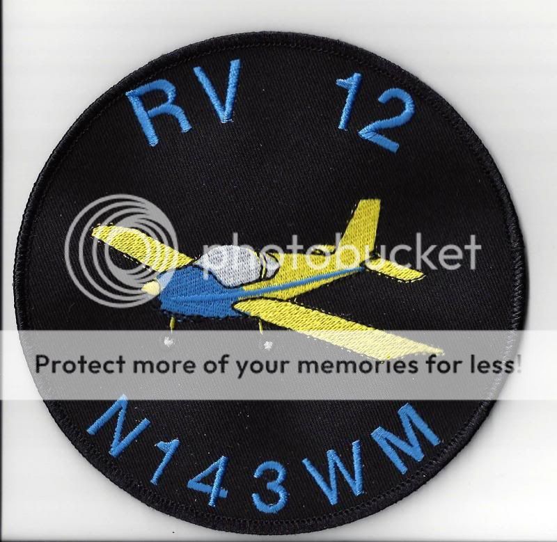 RV-12 patch | Van's Air Force