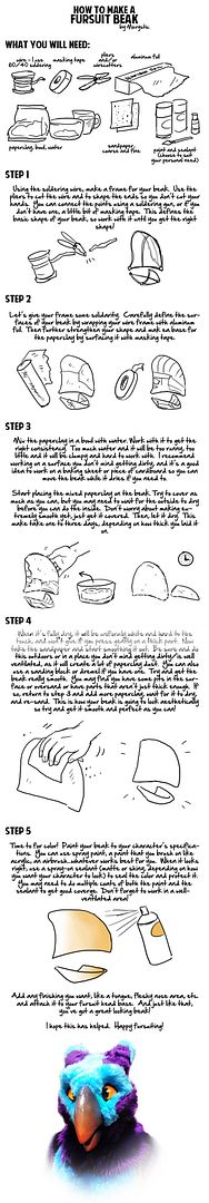 How to Make a Beak: fursuit — LiveJournal