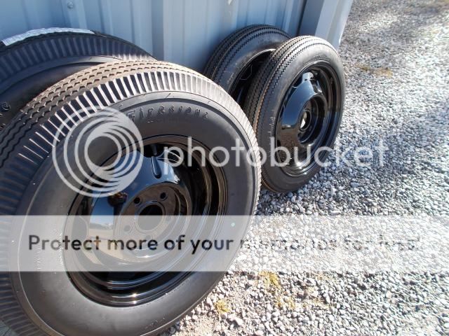set of DIVCO wheels , 18 " firestones Milk Truck high clearance repops ...