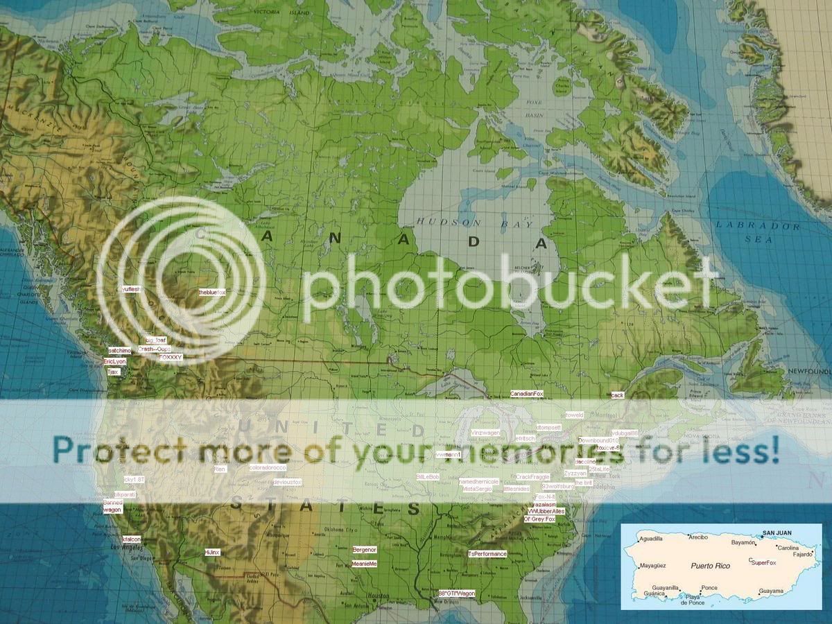 The Foxers map | VW Vortex - Volkswagen Forum