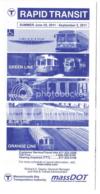 Old MBTA System Maps and Schedules - RAILROAD.NET