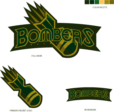 Baltimore Bombers concept - Sports Logo News - Chris Creamer's Sports ...
