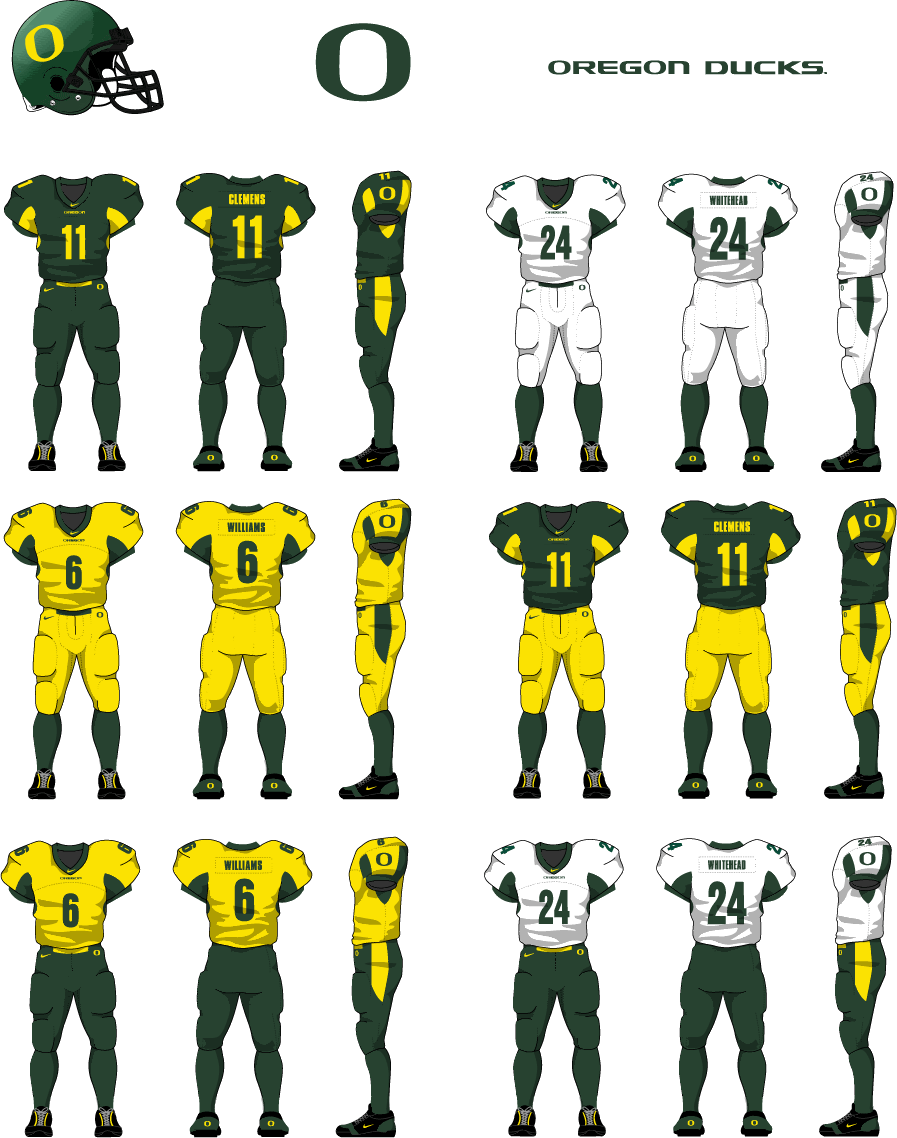 Oregon Ducks redesign - Concepts - Chris Creamer's Sports Logos ...