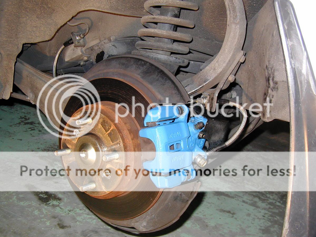 DIY: Painted Calipers and SS Brake Lines Install - AcuraLegend.Org ...