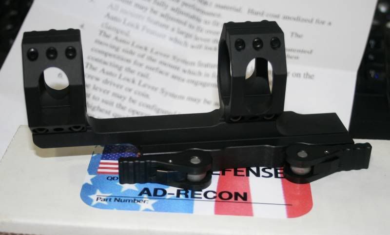 American Defense Auto Lock Quick Release Lever Aimpoint Mounts ...
