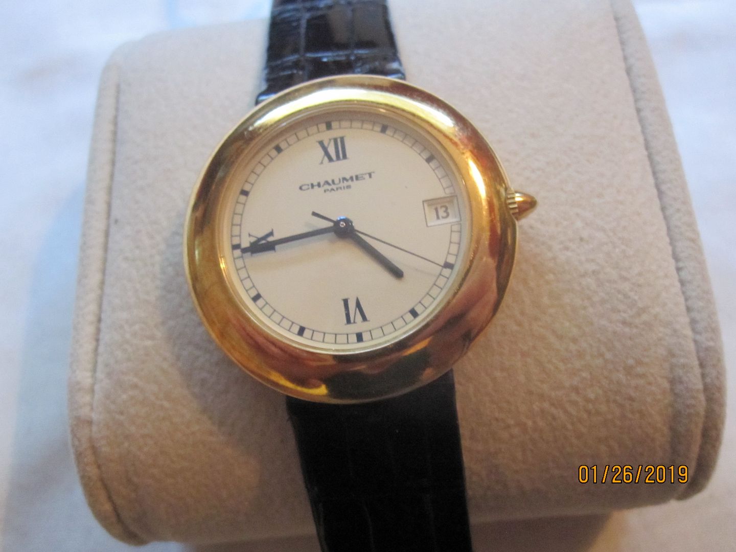 FS- 18K CHAUMET AUTOMATIC W/ BOX AND PAPERS- $1195.00 | WatchUSeek ...