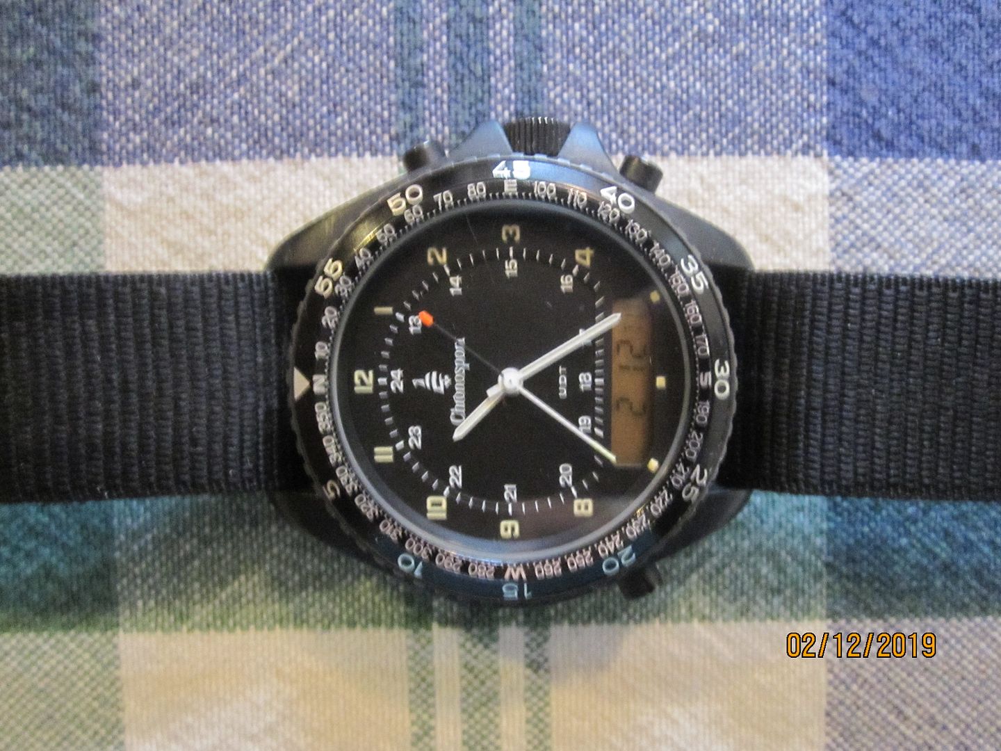 FS- CHRONOSPORT UDT W/ ORIGINAL BOXES AND PAPERS ca. 1980's ...