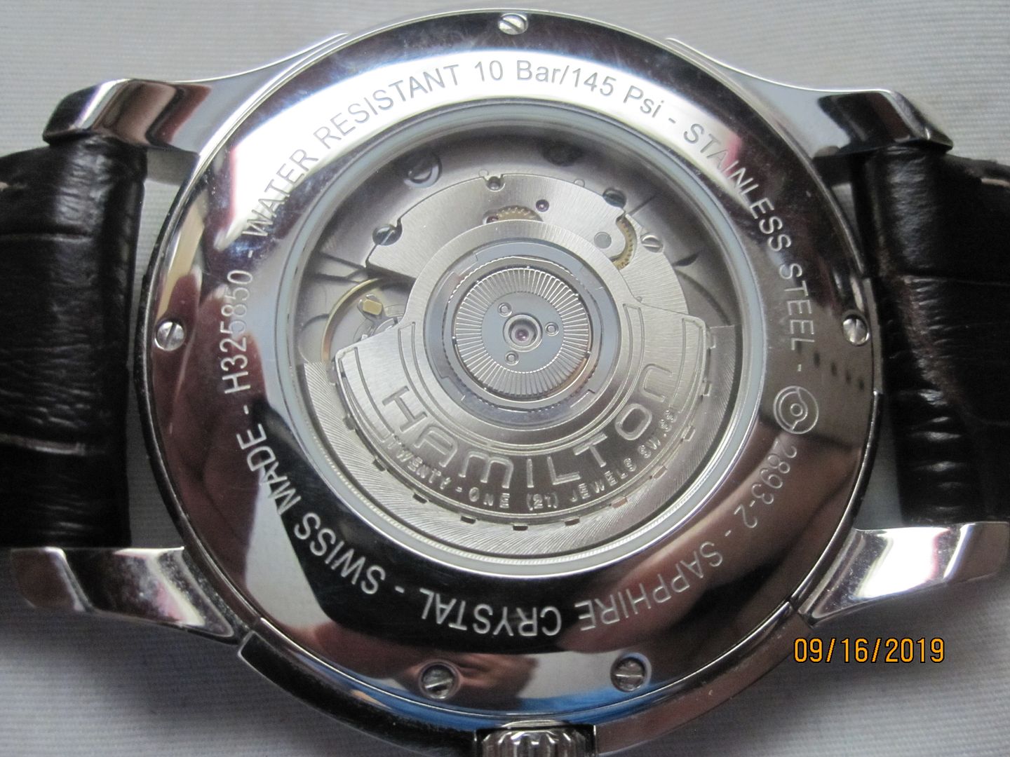 FS- HAMILTON JAZZMASTER TRAVELER GMT AUTOMATIC | WatchUSeek Watch Forums