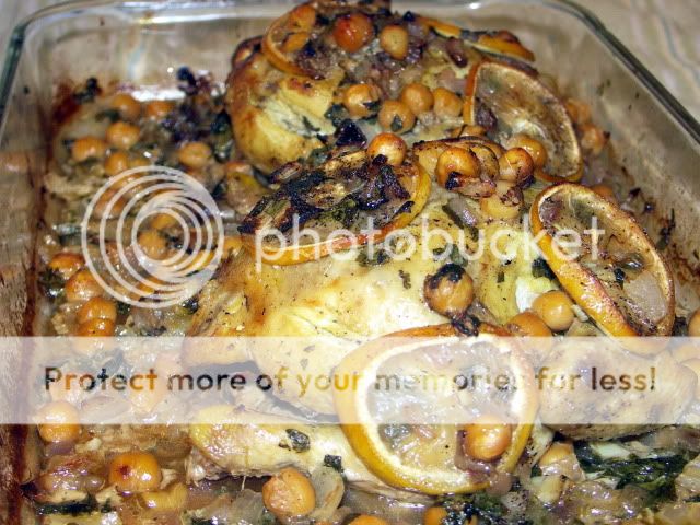 Algerian Chicken with Chickpeas, Lemon, and Cilantro: bakebakebake ...