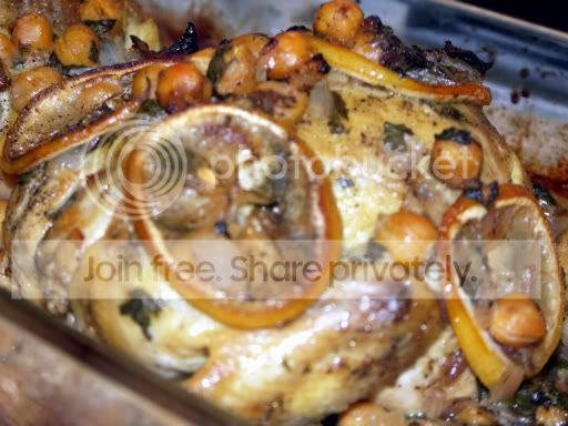 Algerian Chicken with Chickpeas, Lemon, and Cilantro: bakebakebake ...