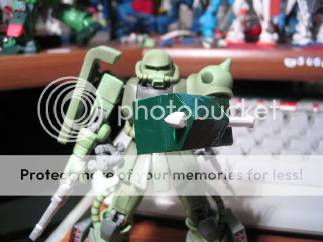 Zaku Shield Set - Gundam Board in Action!!