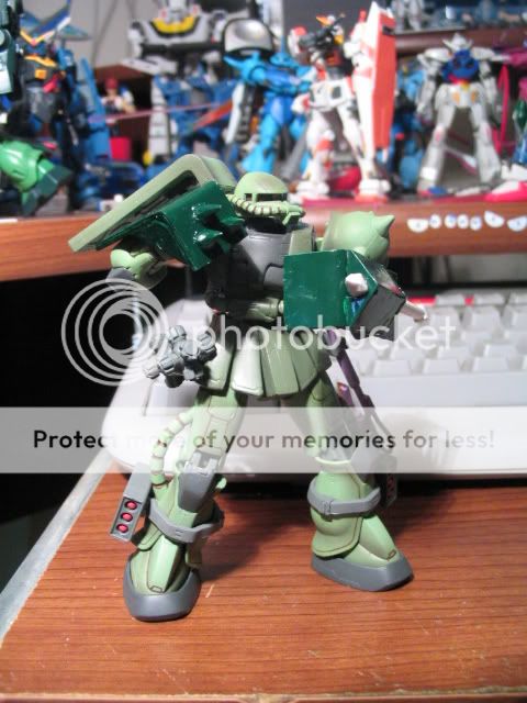 Zaku Shield Set - Gundam Board in Action!!