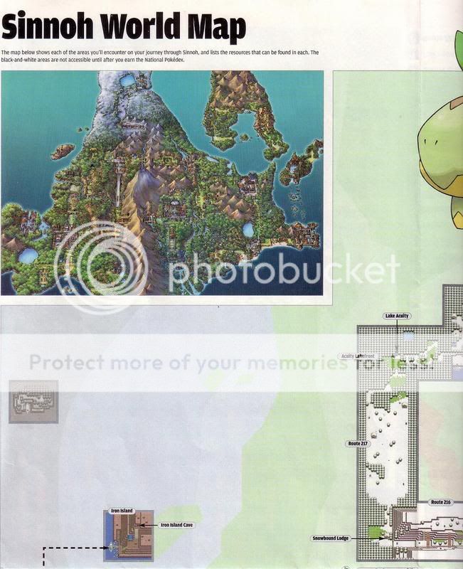 Sinnoh Region Map: pokemon — LiveJournal