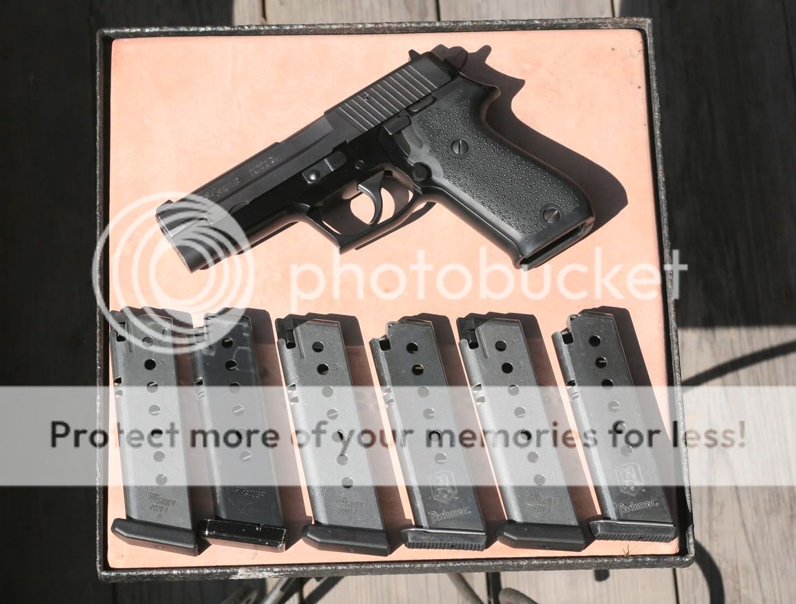 Sig P220, Mauser C96 Broomhandle- San Diego - Calguns.net