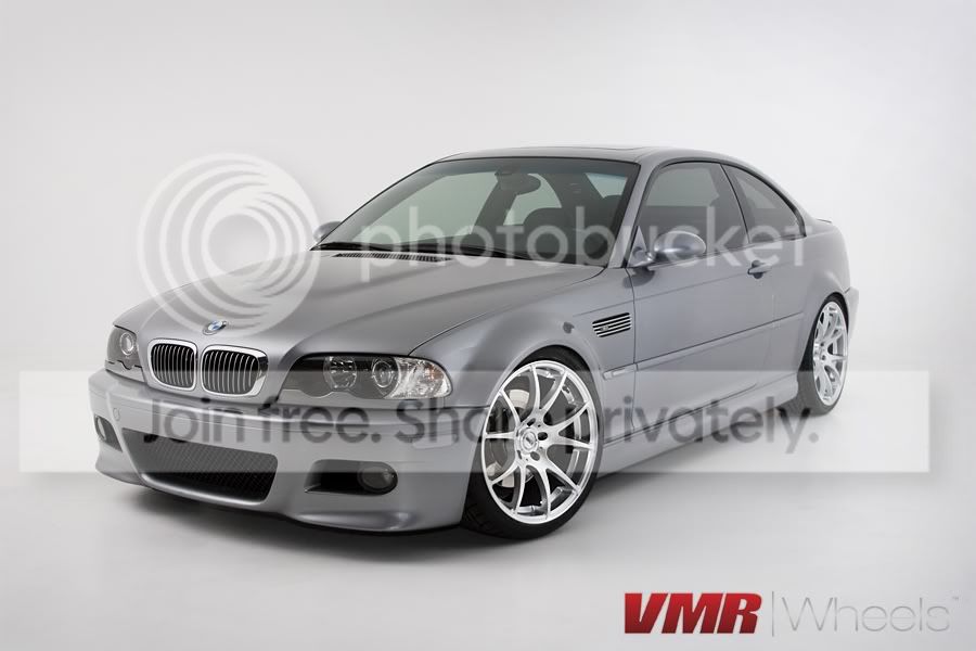 Post up if you have VMR CSL 19" 9.5" front wheels on your M3 | E46 ...